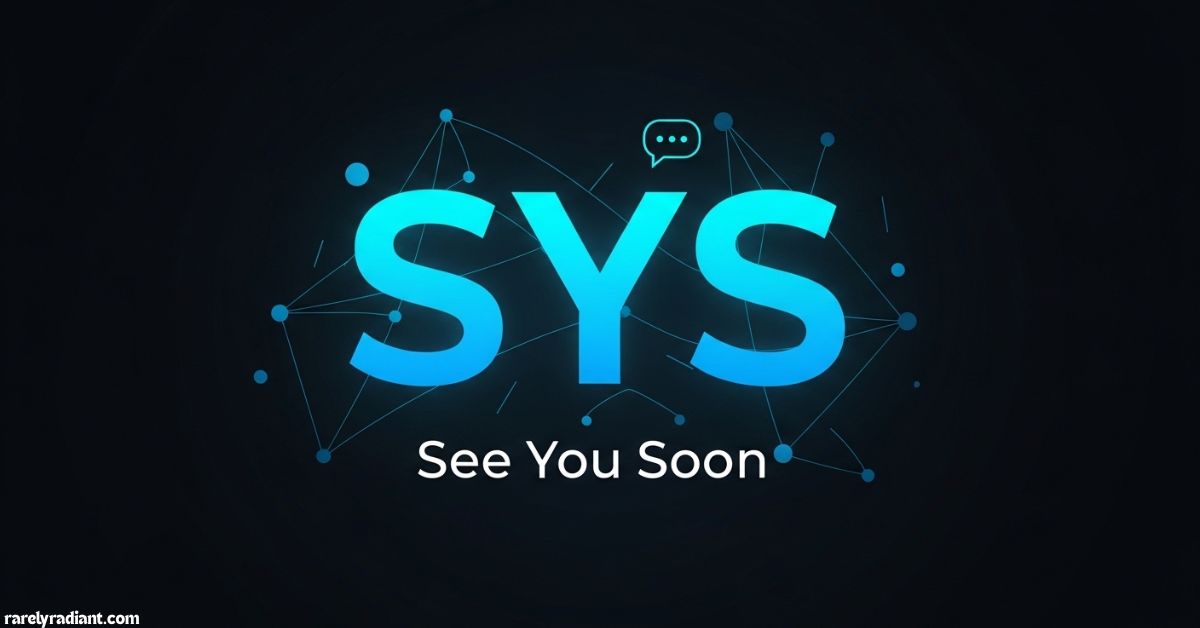 SYS Meaning in Text: Chat Slang Explained with Examples - Rarely Radiant