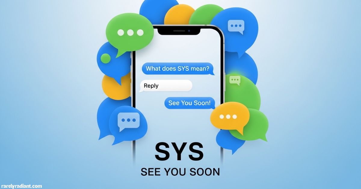 SYS Meaning in Text: Chat Slang Explained with Examples - Rarely Radiant